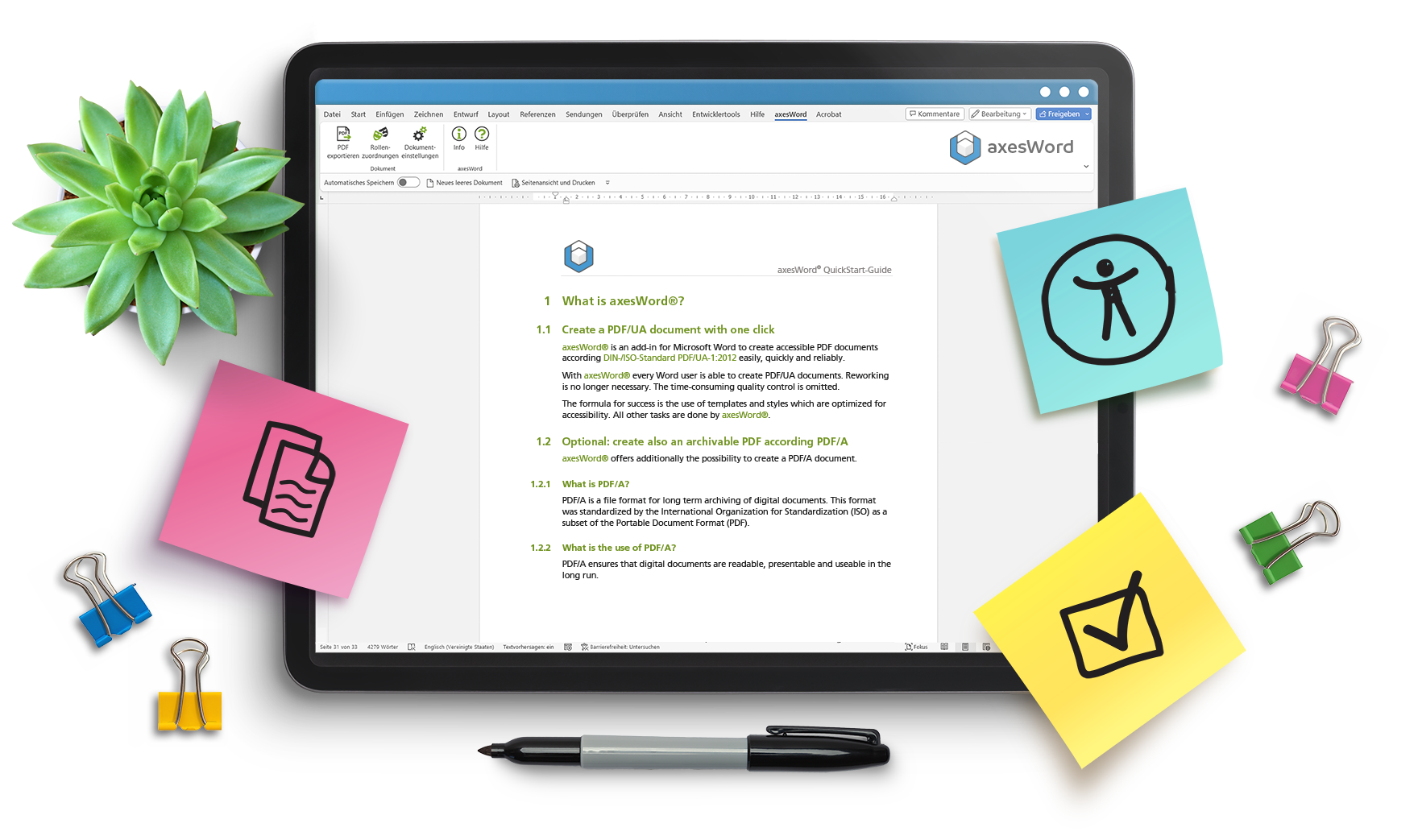 axesWord: Accessible PDFs with a few clicks - axes4